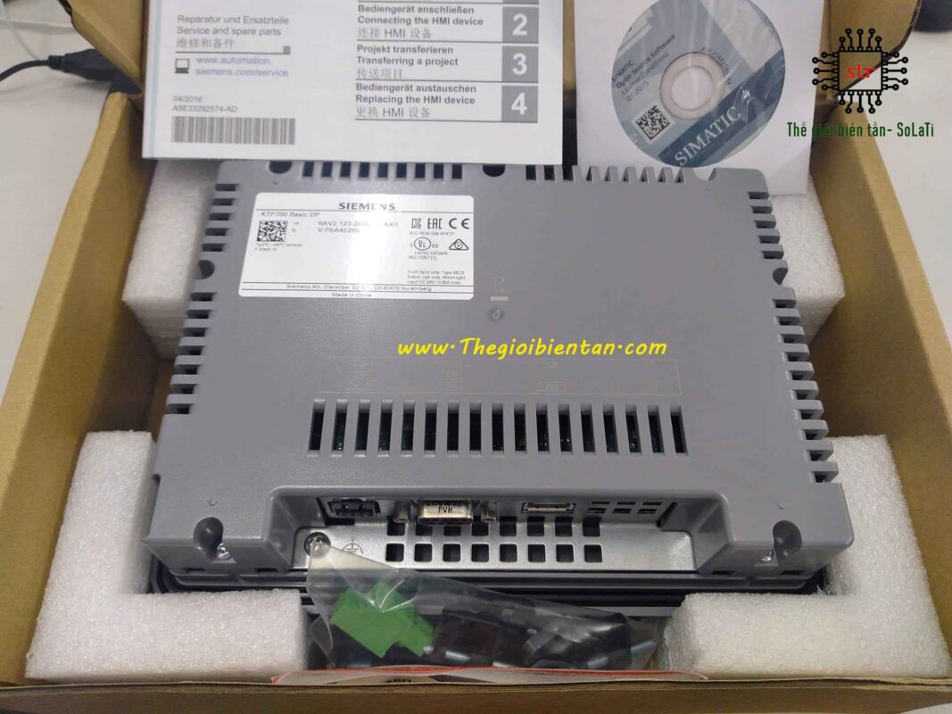 Màn hình Siemens KTP700 Basic DP 6AV2123-2GA03-0AX0 - Thế Giới Biến Tần